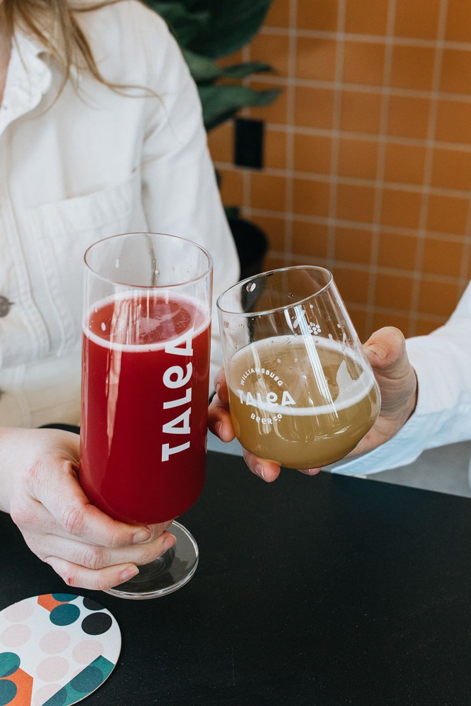 Love & War creates taproom graphics for women-owned Brooklyn-based ...