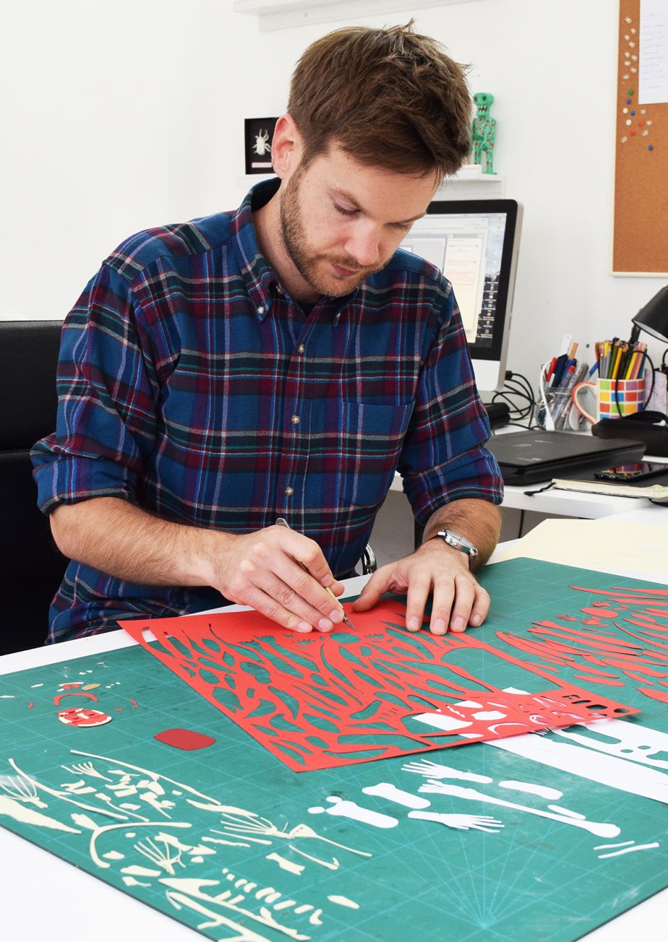 My Amazing Body Machine: Paper-cut artworks of the human anatomy ...