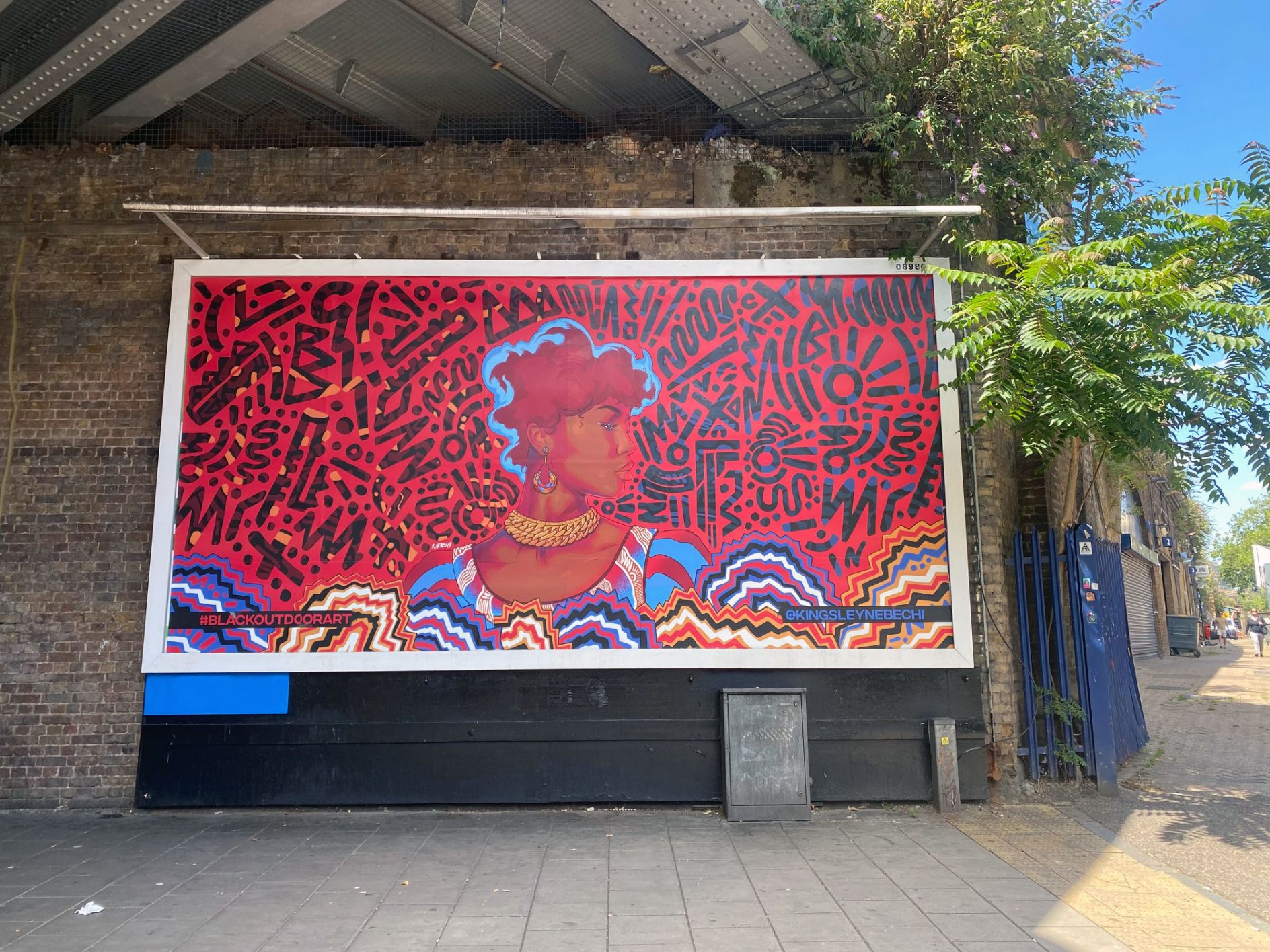 Greg Bunbury's empowering street art campaign to amplify black creative voices | Creative Boom