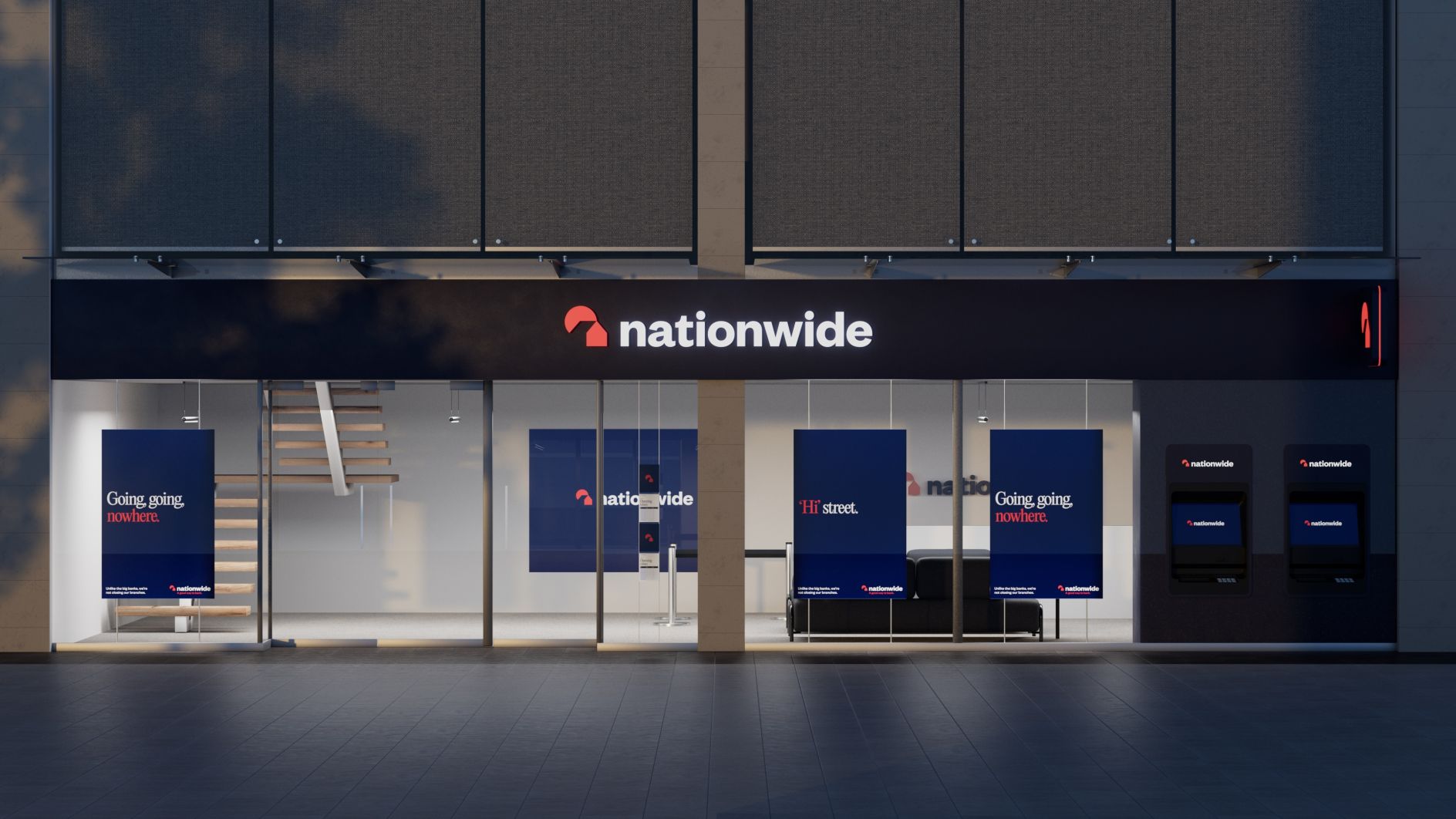 'A Good Way to Bank': Nationwide reveals its biggest rebrand in 30 ...