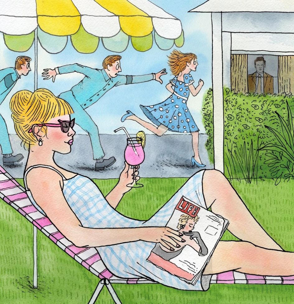 Oliver Perry's charming illustrations recreate the magic of vintage New ...