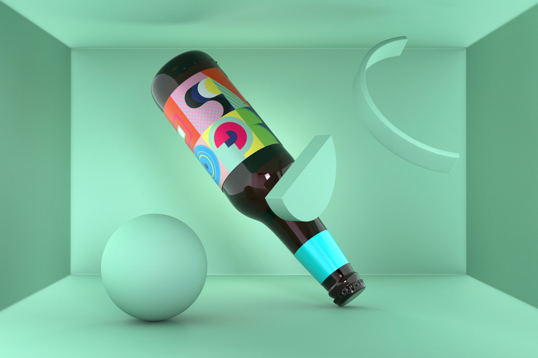 Bala crafts a radical label for category-first grasshopper beer ...