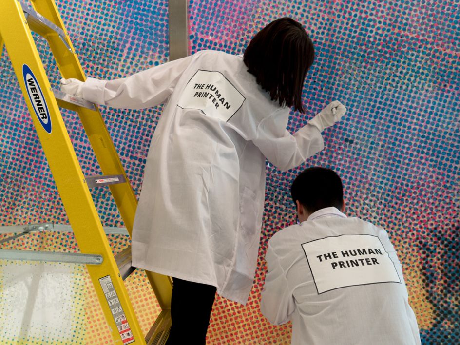 The Human Printer replicates digital print by hand to create a ...