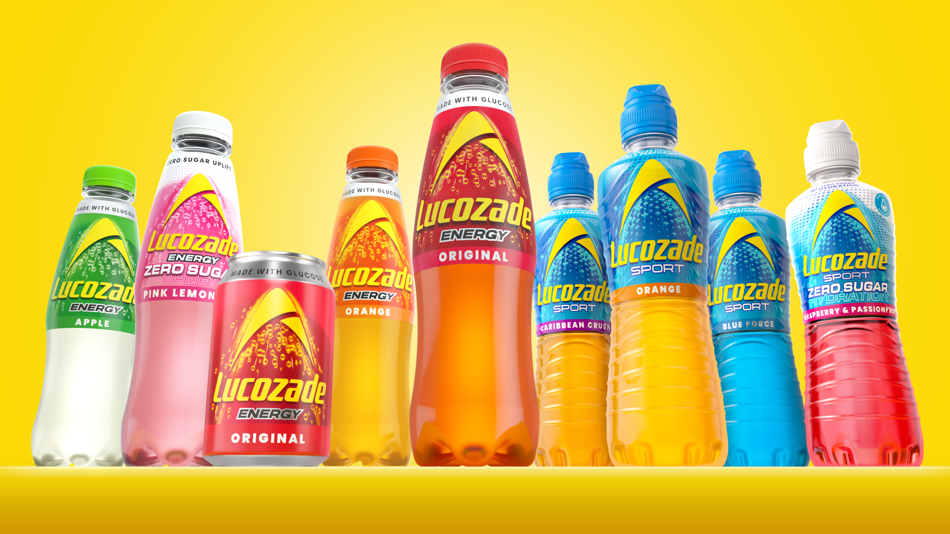 Lucozade launches its biggest redesign in nearly 100 years | Creative Boom