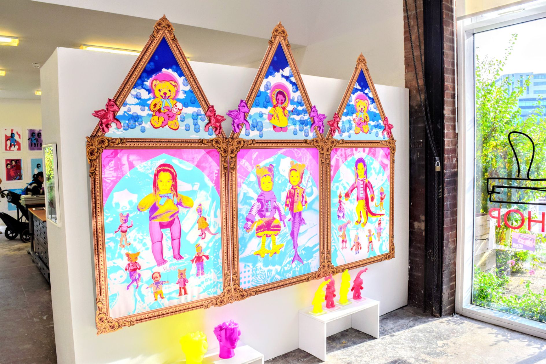 Playfully sinister works by the Cameron Twins challenge our connections ...