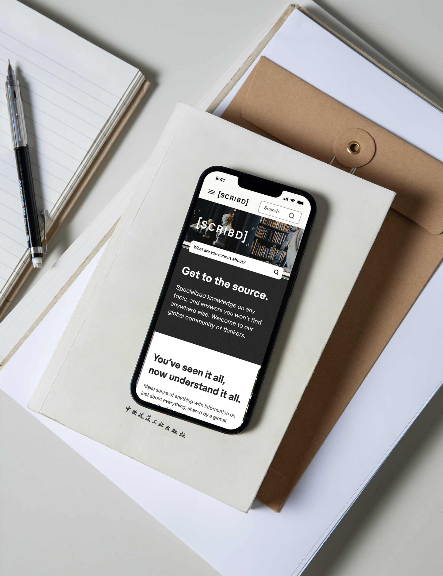 Mother Design's global rebrand of Scribd positions it as the antidote ...