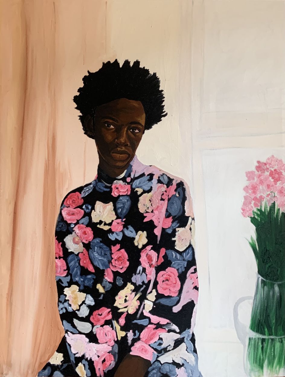 Matthew Eguavoen's figurative paintings spark important conversations ...
