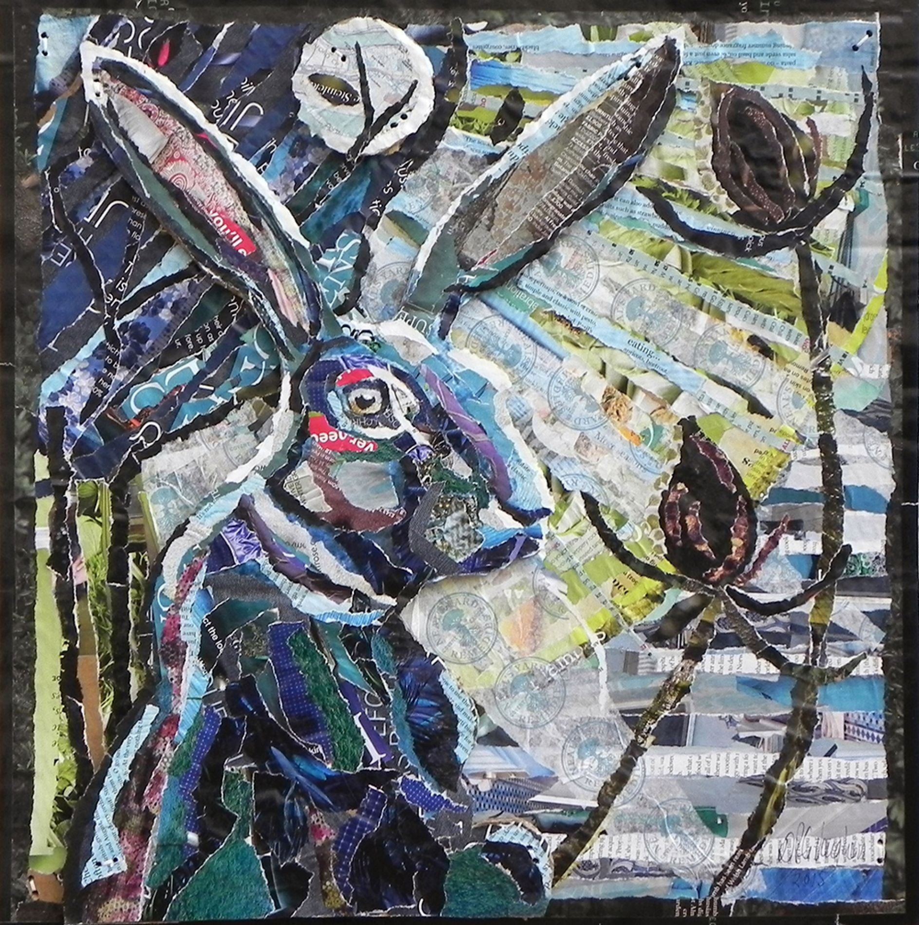 Old magazines get ripped apart to create stunning recycled paper art ...