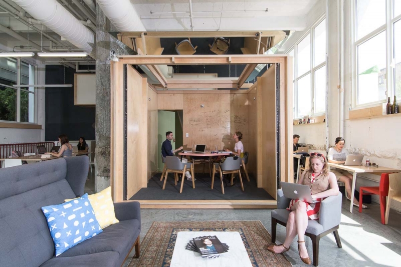 Makeshift Society in Brooklyn inspires creativity to its co-workers ...