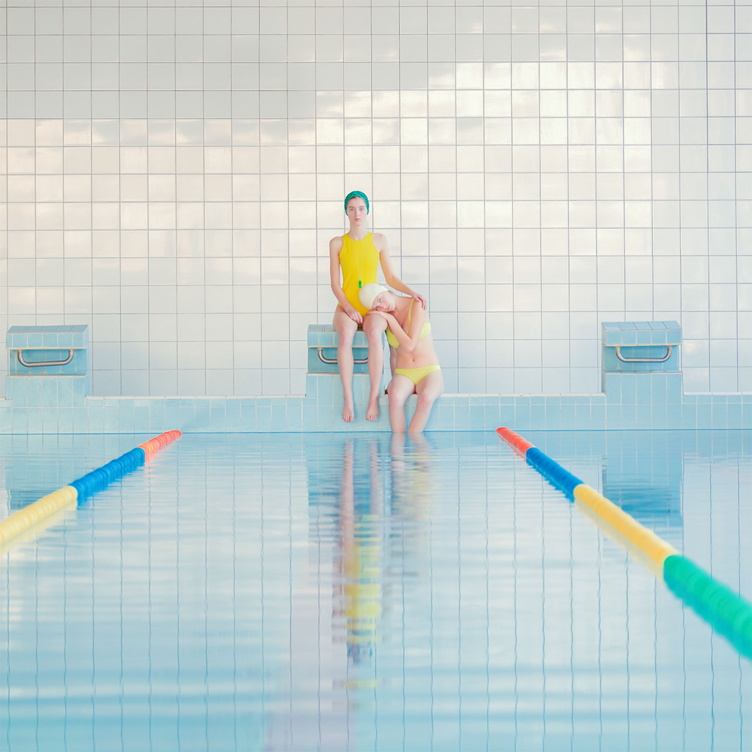 Swimming Pool: Maria Svarbova's photographs of primary coloured ...
