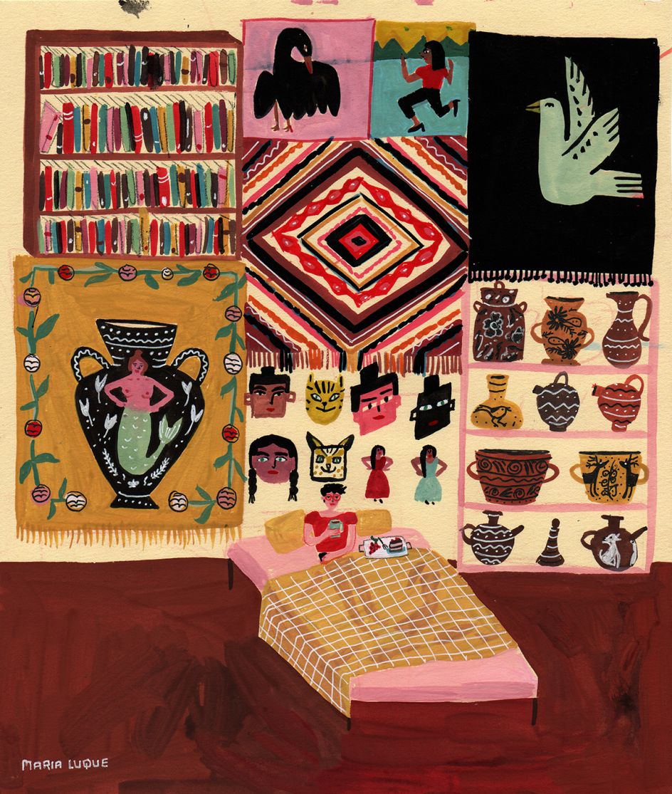 María Luque's rich and colourful illustrations that reveal life in ...