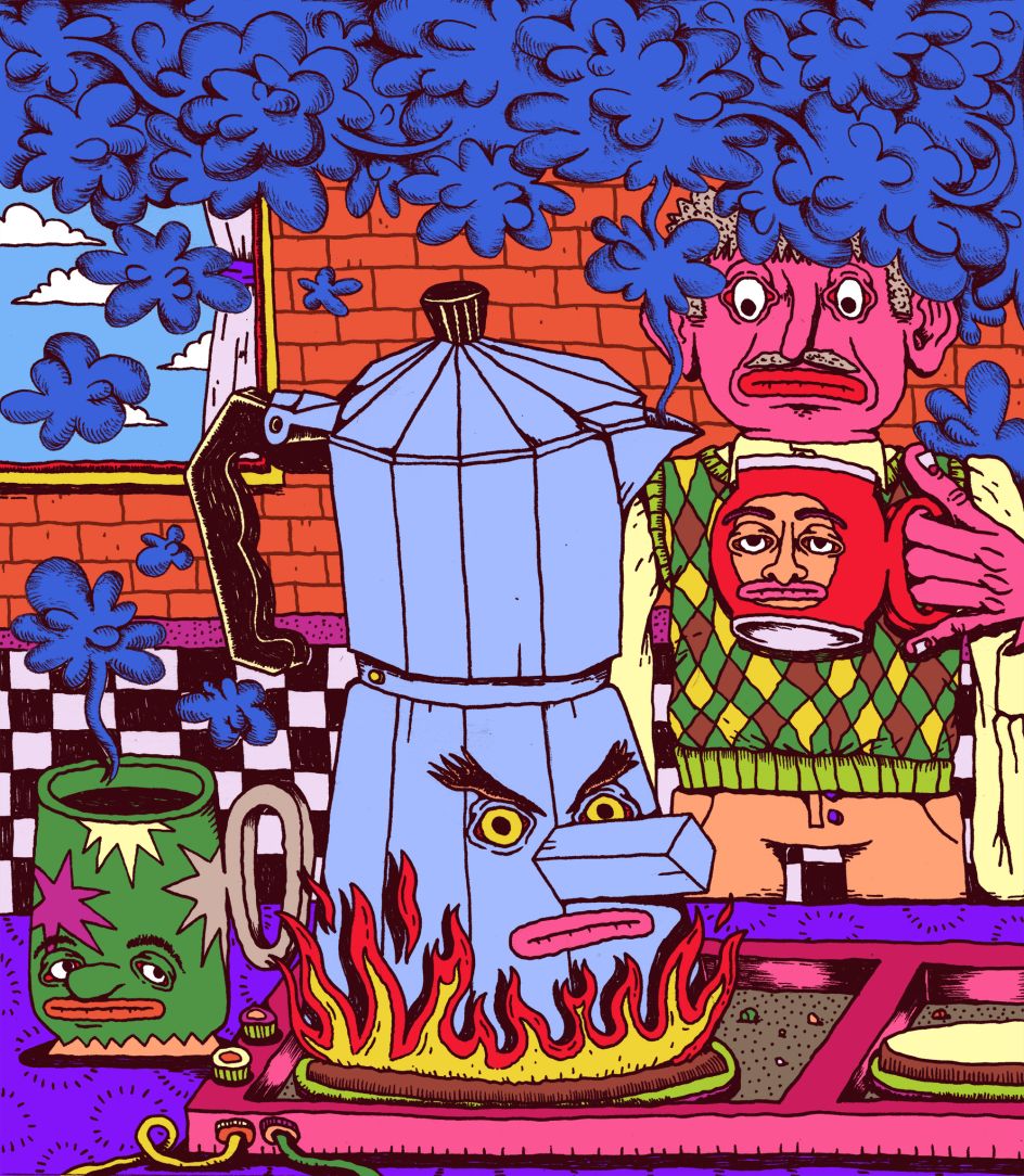 Melcher Oosterman creates intricate, colourful illustrations without ...