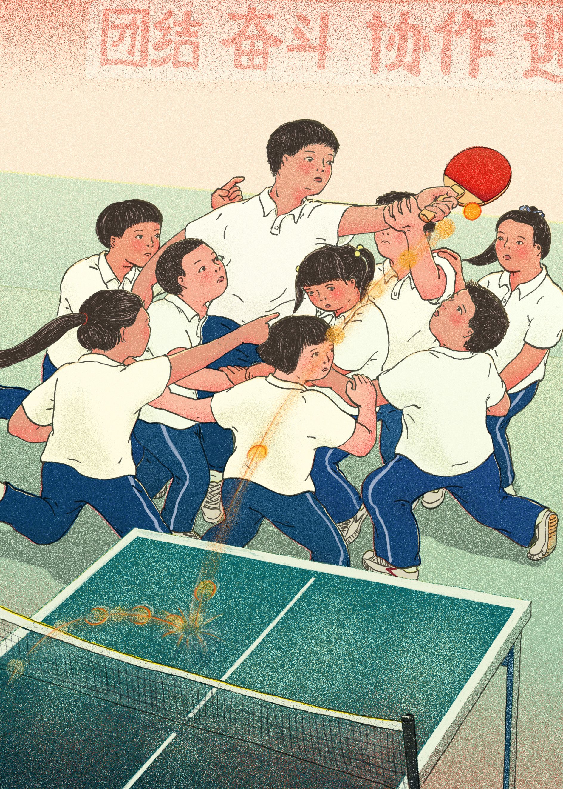 Illustrations on how to be a model citizen, inspired by Chinese ...