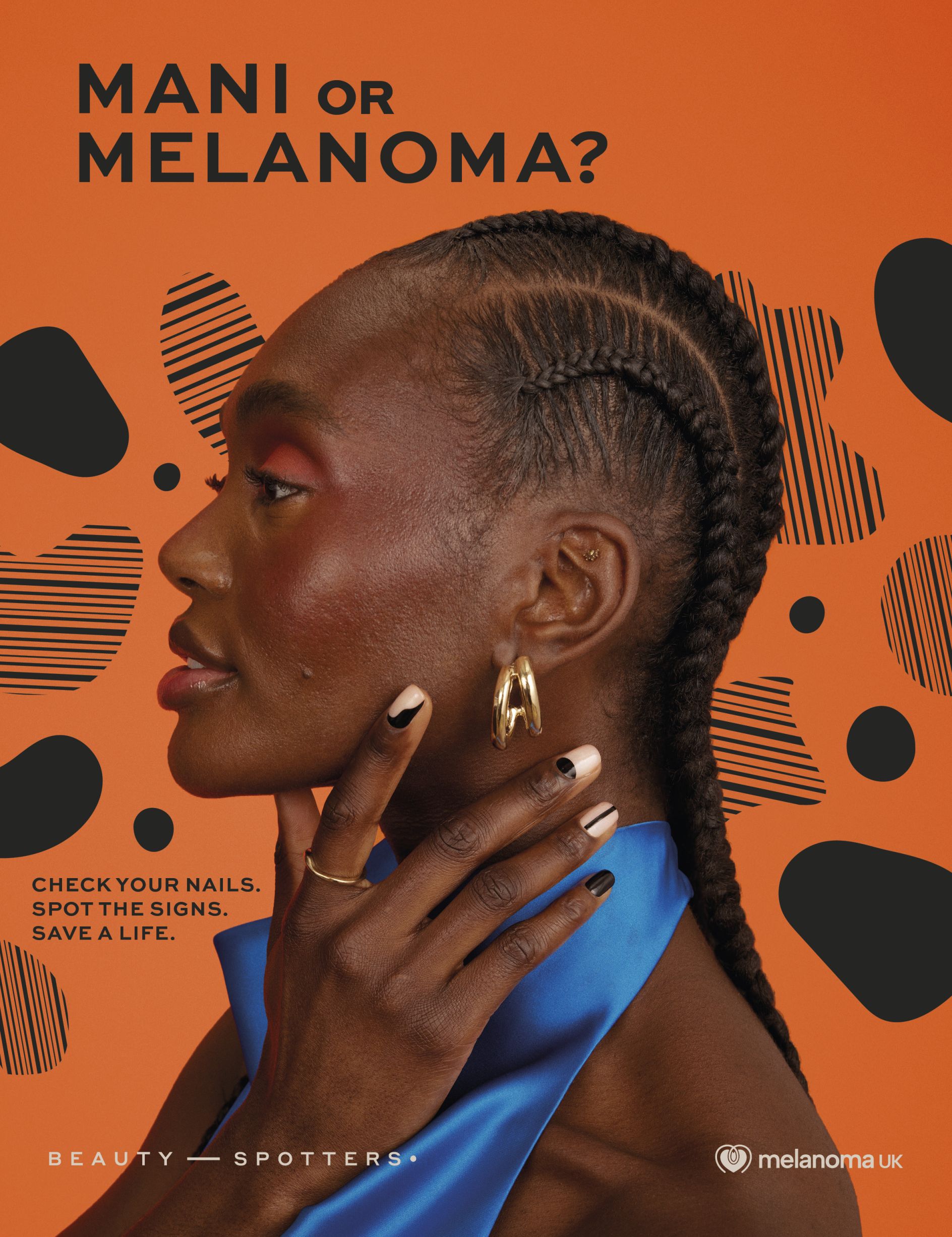 T&Pm uses nail art to bust skin cancer myths in the UK | Creative Boom