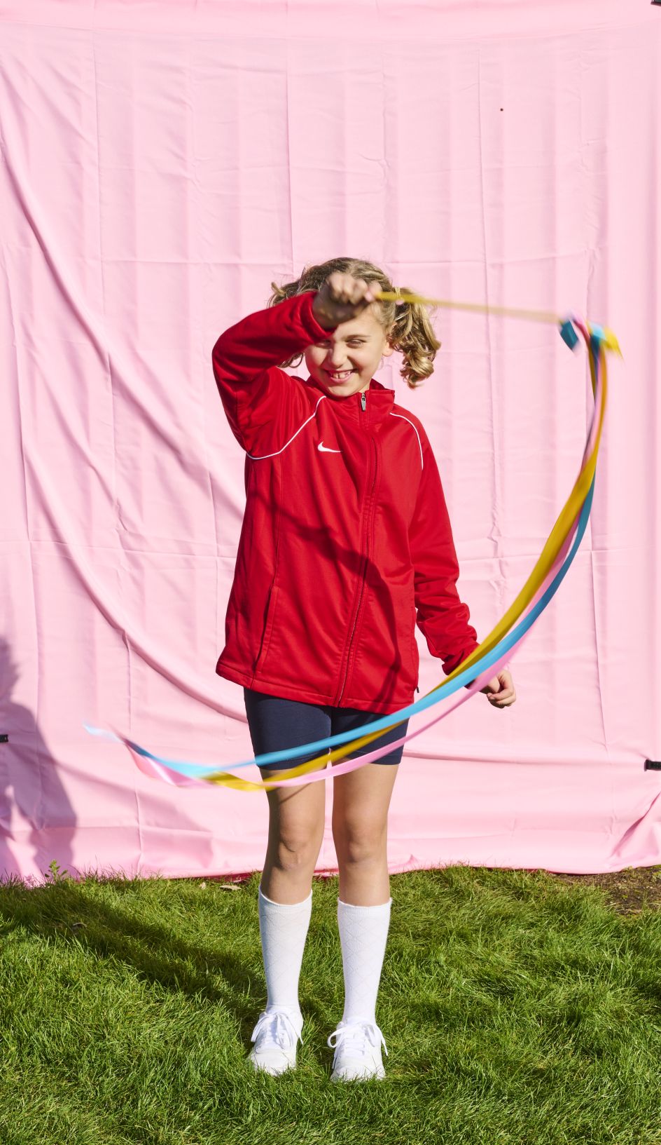 A new sculpture of rainbow-coloured ribbons is amazingly made of steel ...