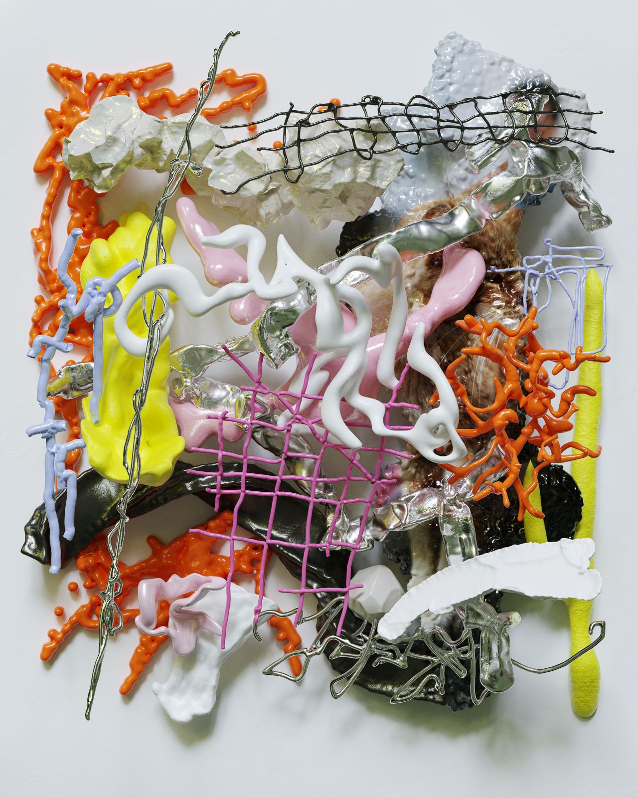 Squiggles, dogs and natural forms: Nikita Savinov reveals the process behind his 3D artworks ...