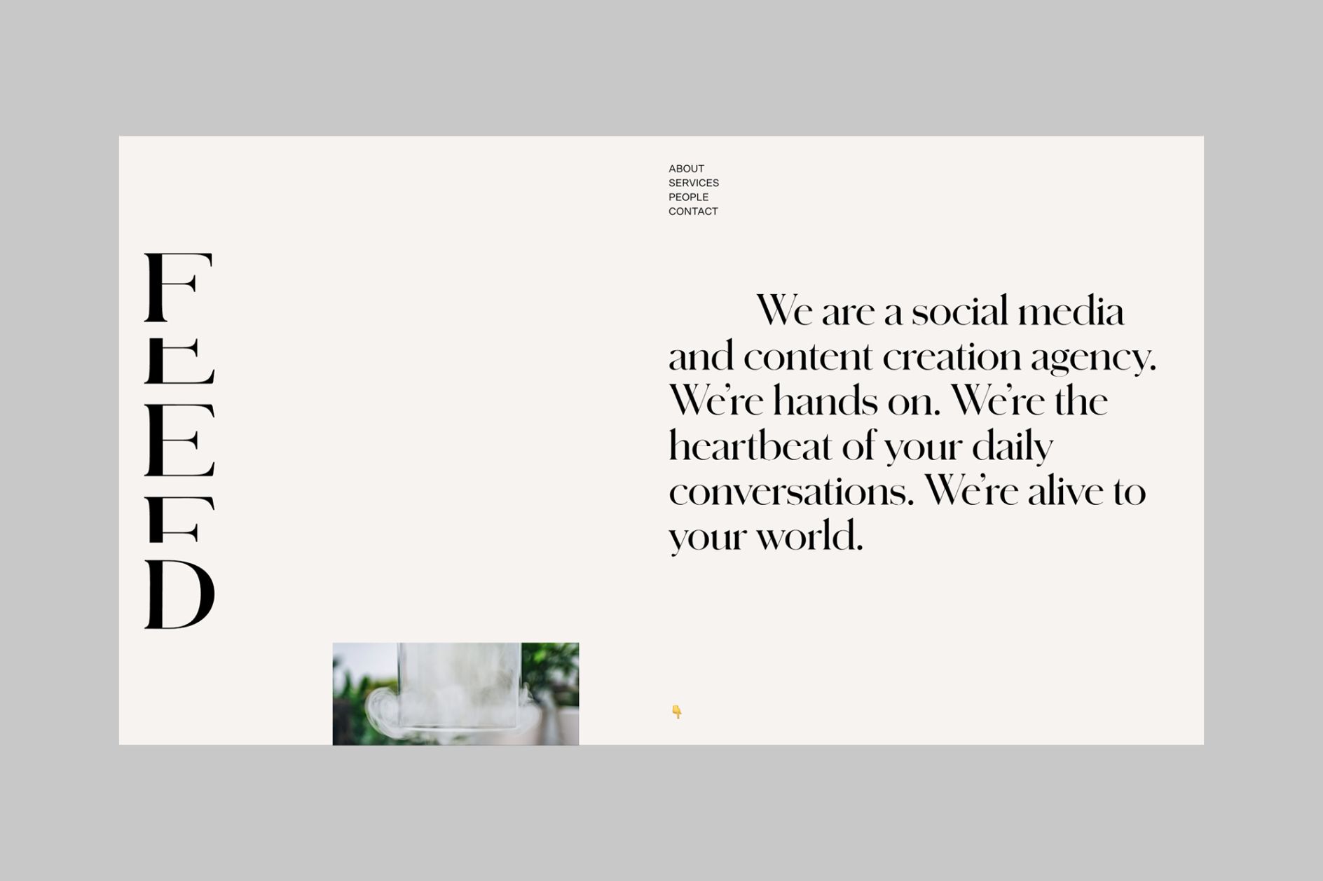 Emoji-packed designs for content agency Feed borrow from the language ...