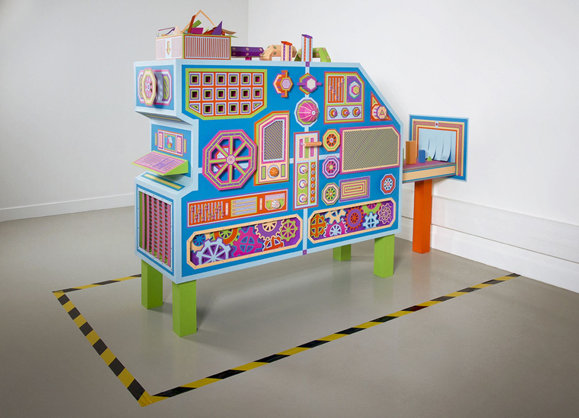 Handcrafted paper installations that burst with colour and insanely ...