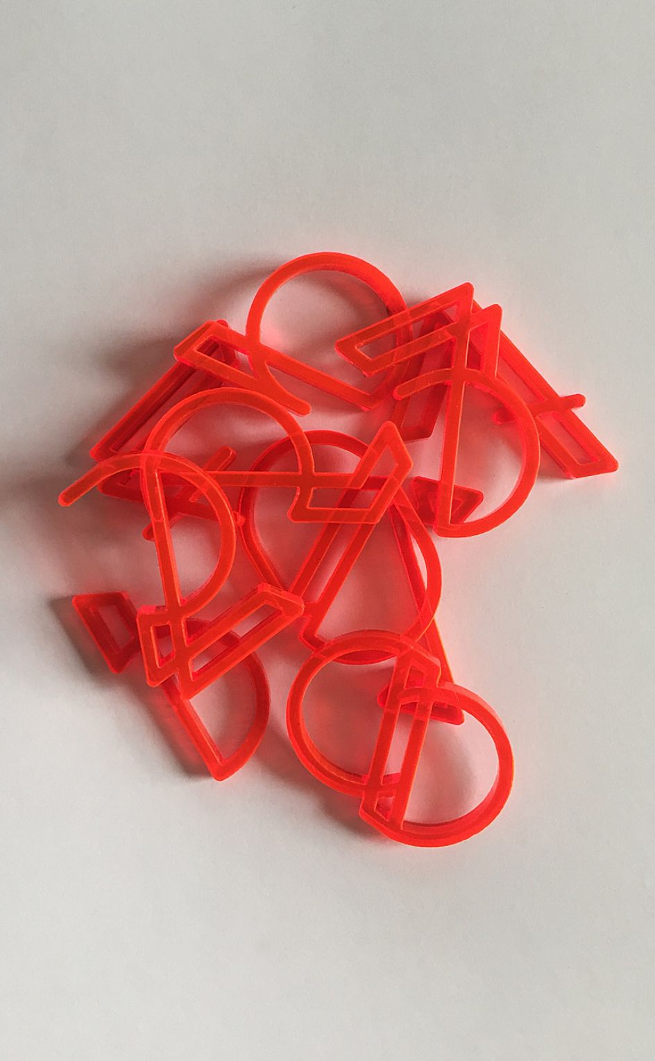 Flex: Laser cut typographic experiment by Mark Richardson in collab ...