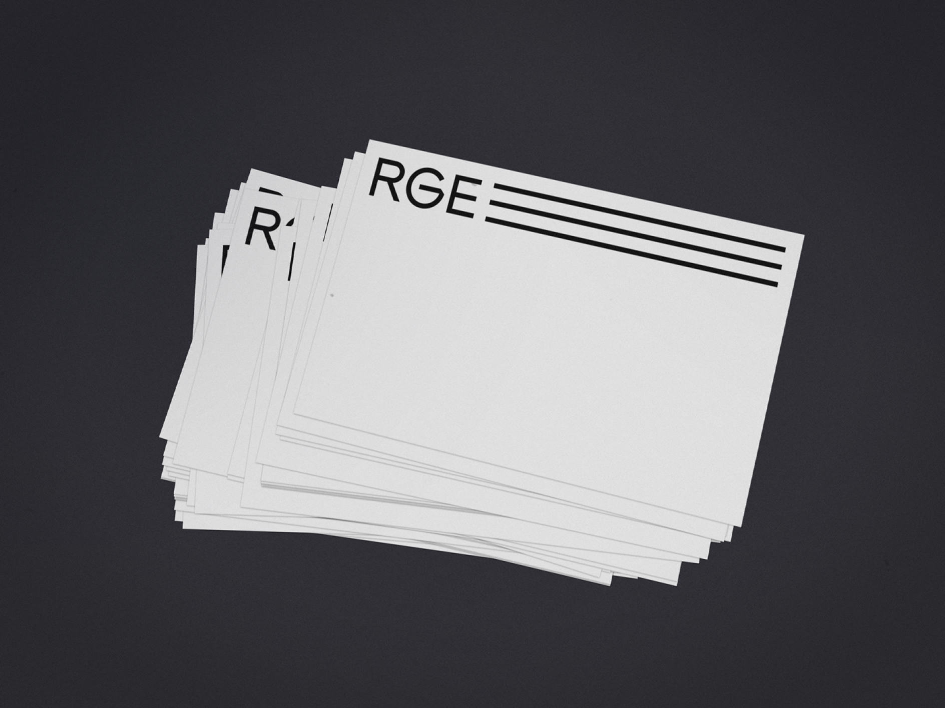 Munich-based agency Moby Digg's bold yet pared back corporate identity ...