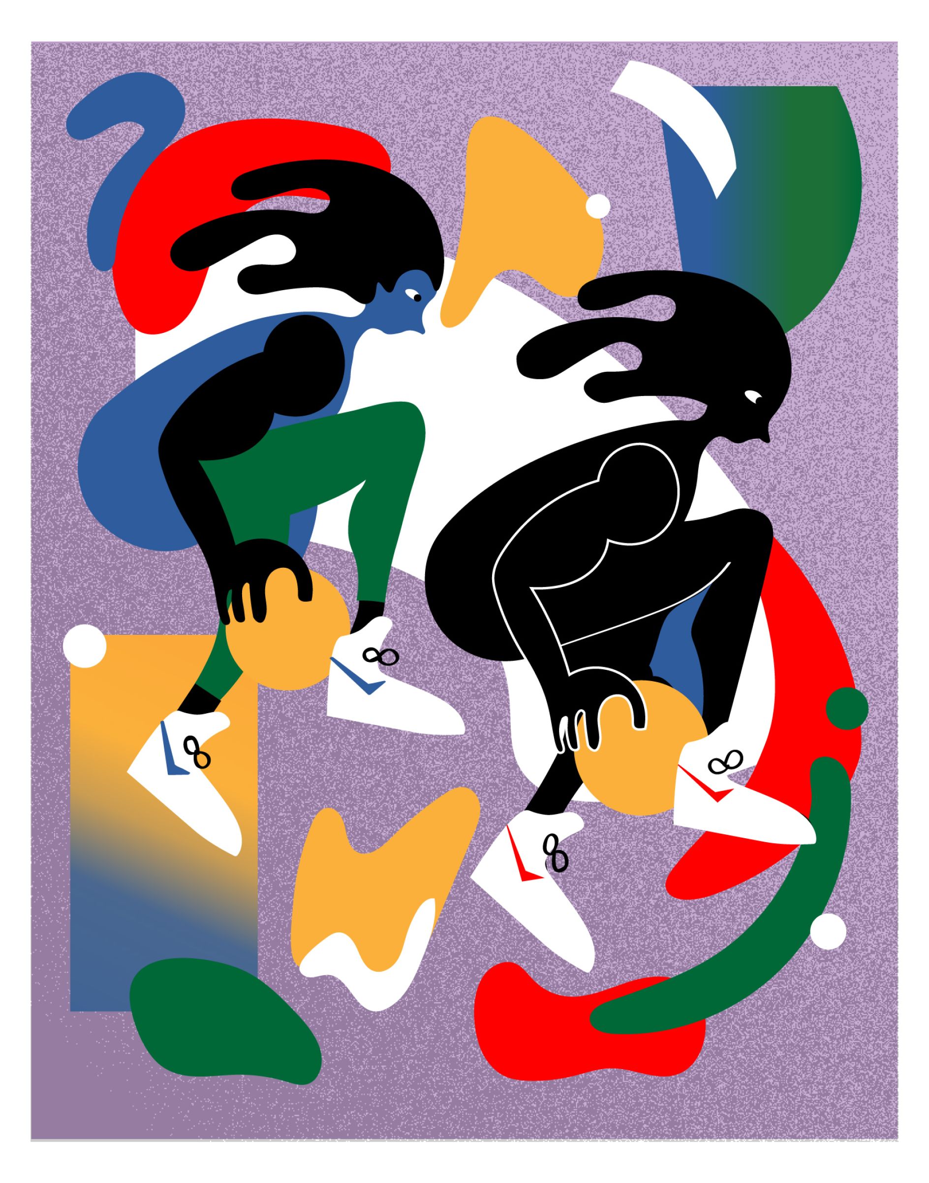 Hoop Dreams: Vivid illustration series celebrates designers' love of ...