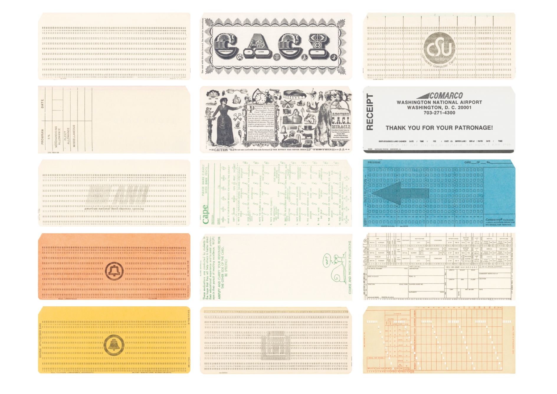 What obsolete computer punch cards reveal about the history of ...