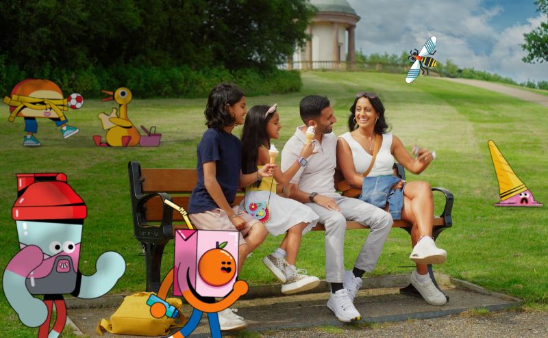 Mixed-media ad developed by Flow Creative urges families to ditch their ...