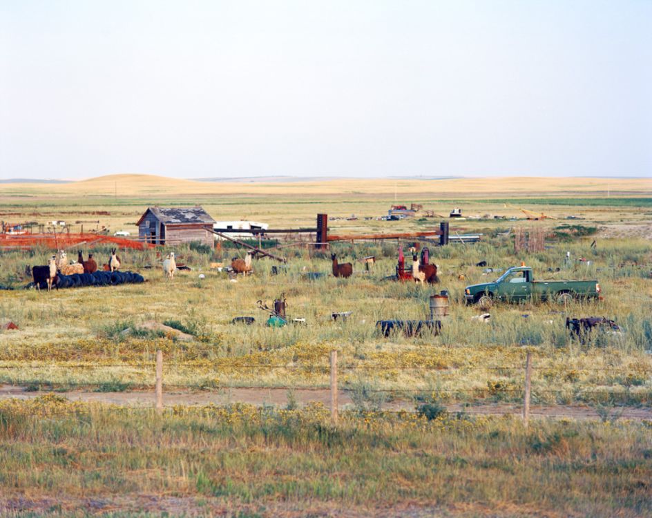 Photographs that document the changing prairies of the Canadian West as ...