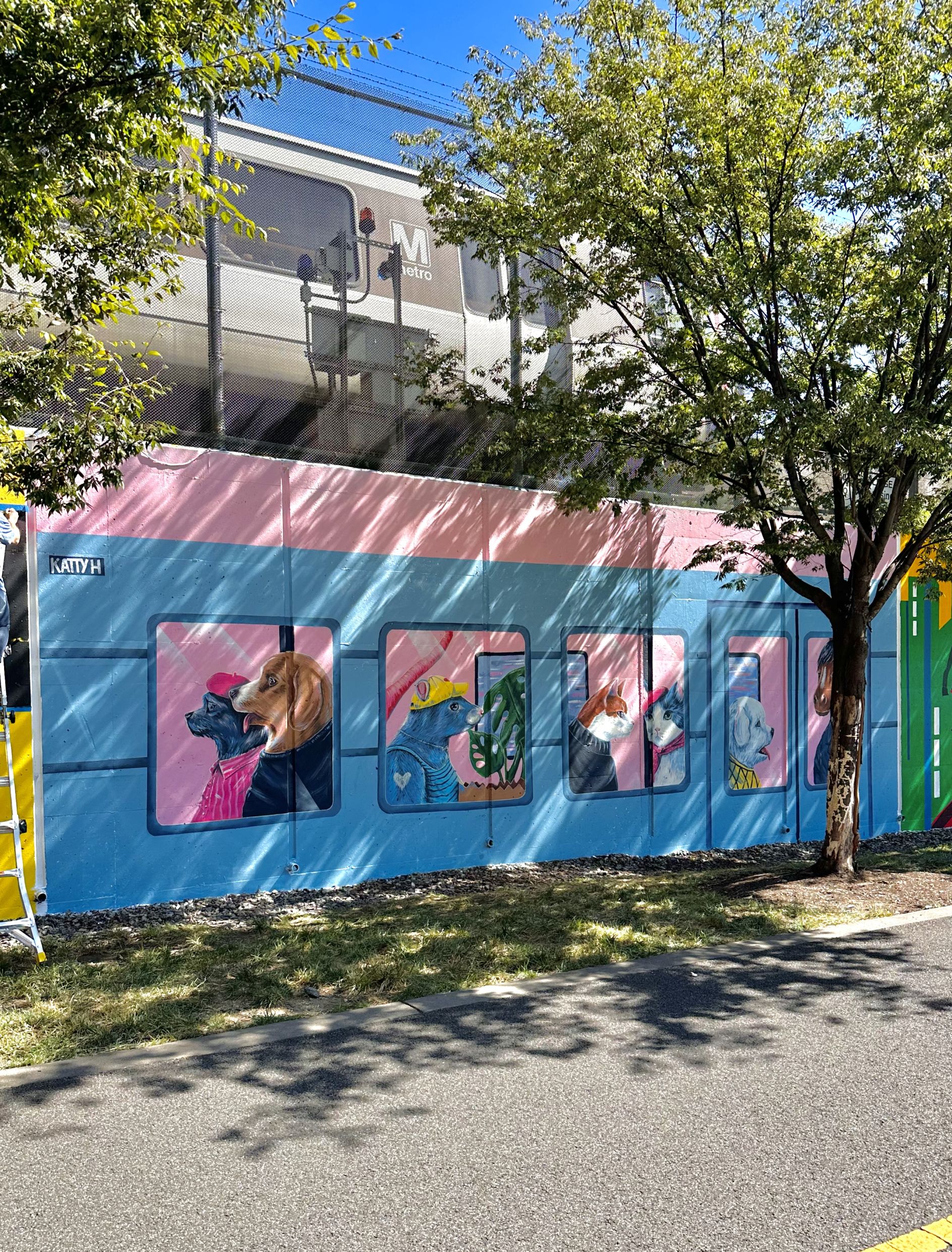 Katty Huertas' first ever mural speaks to the power of community and ...
