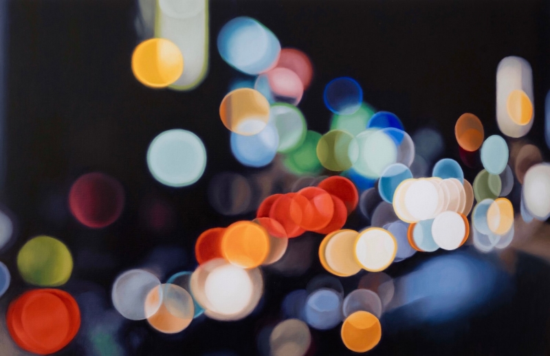 Philip Barlow's oil paintings that look like blurred photographs of ...