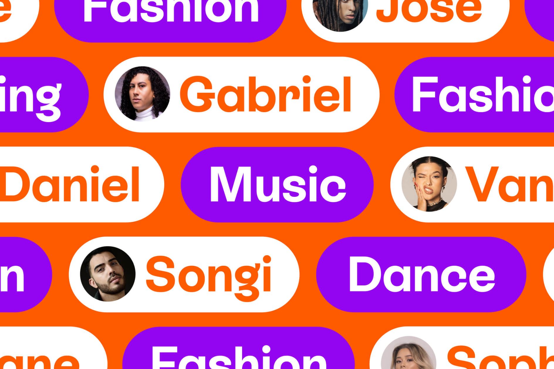 Studio Herrström's rebrand of influencer platform Influur is a whole ...