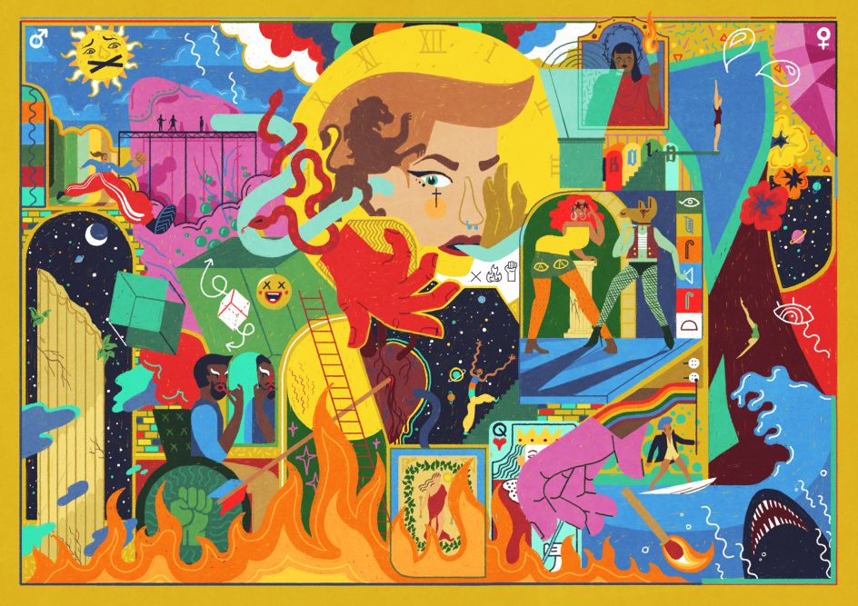 Harry Woodgate's richly textured illustrations that burst with energy ...