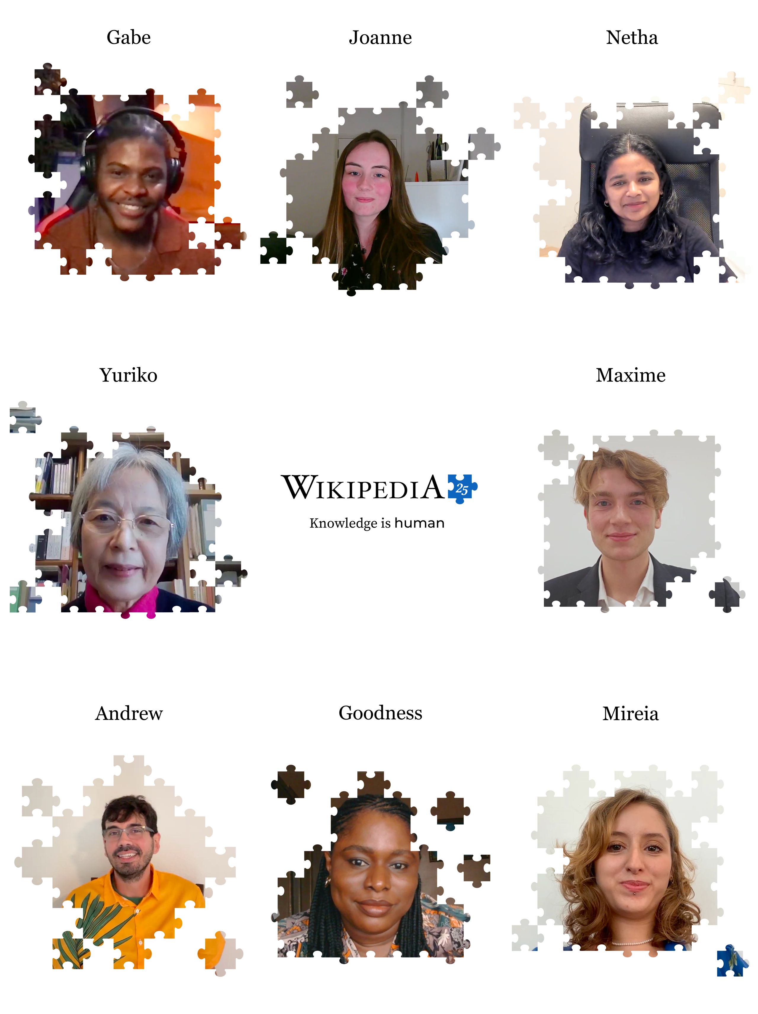 Wikipedia turns 25 and spotlights the humans behind the world’s ...