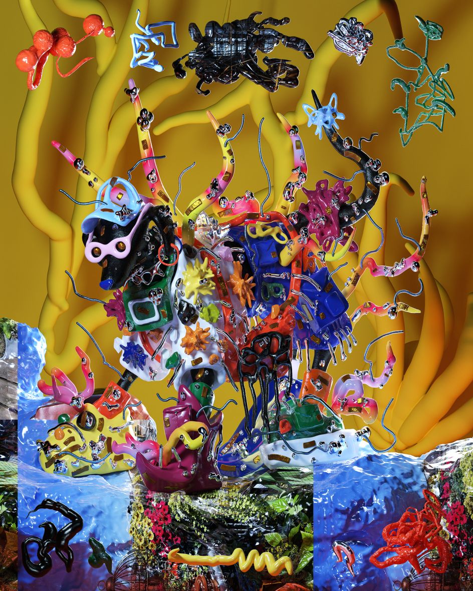 Squiggles, dogs and natural forms: Nikita Savinov reveals the process behind his 3D artworks ...