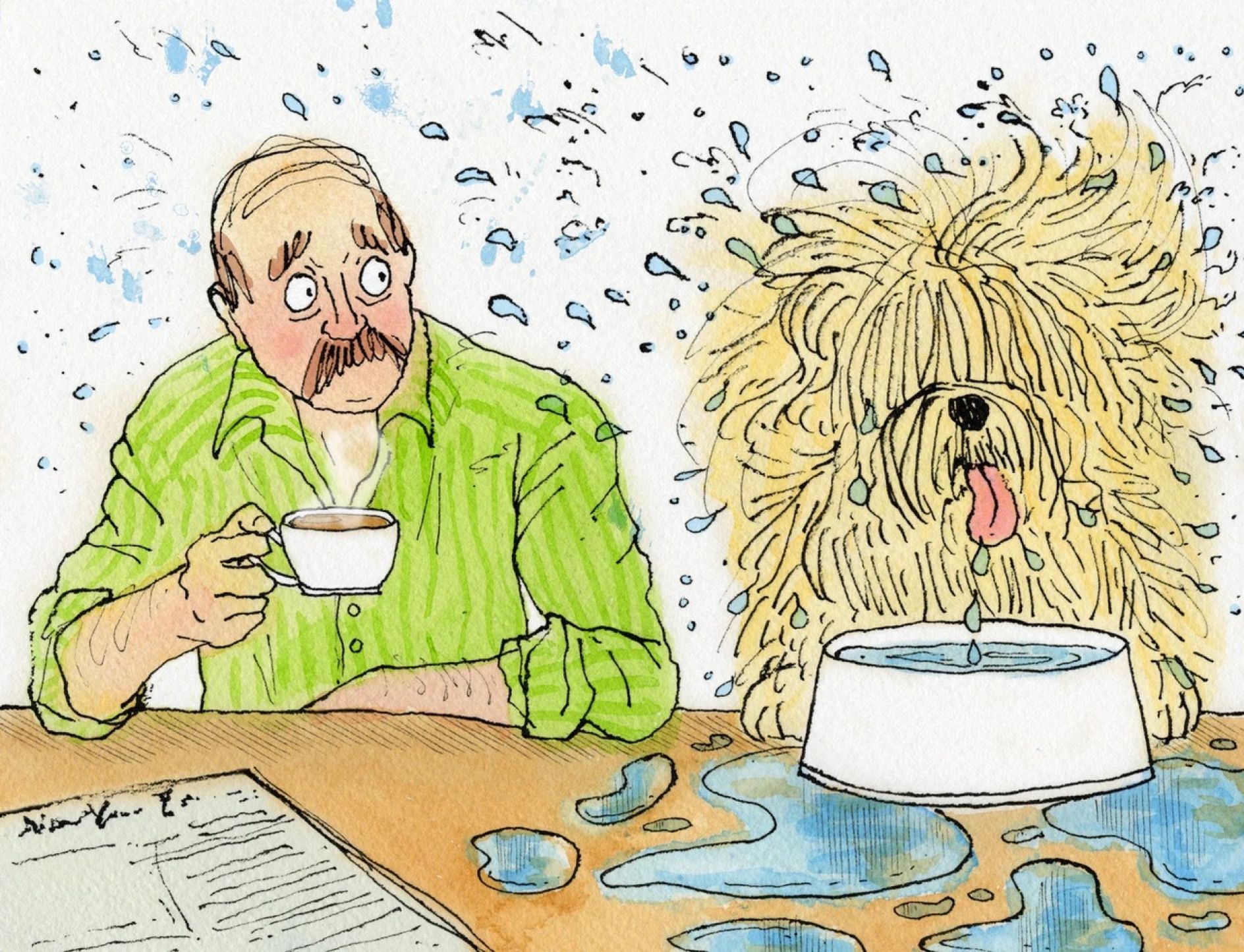 Oliver Perry's charming illustrations recreate the magic of vintage New ...