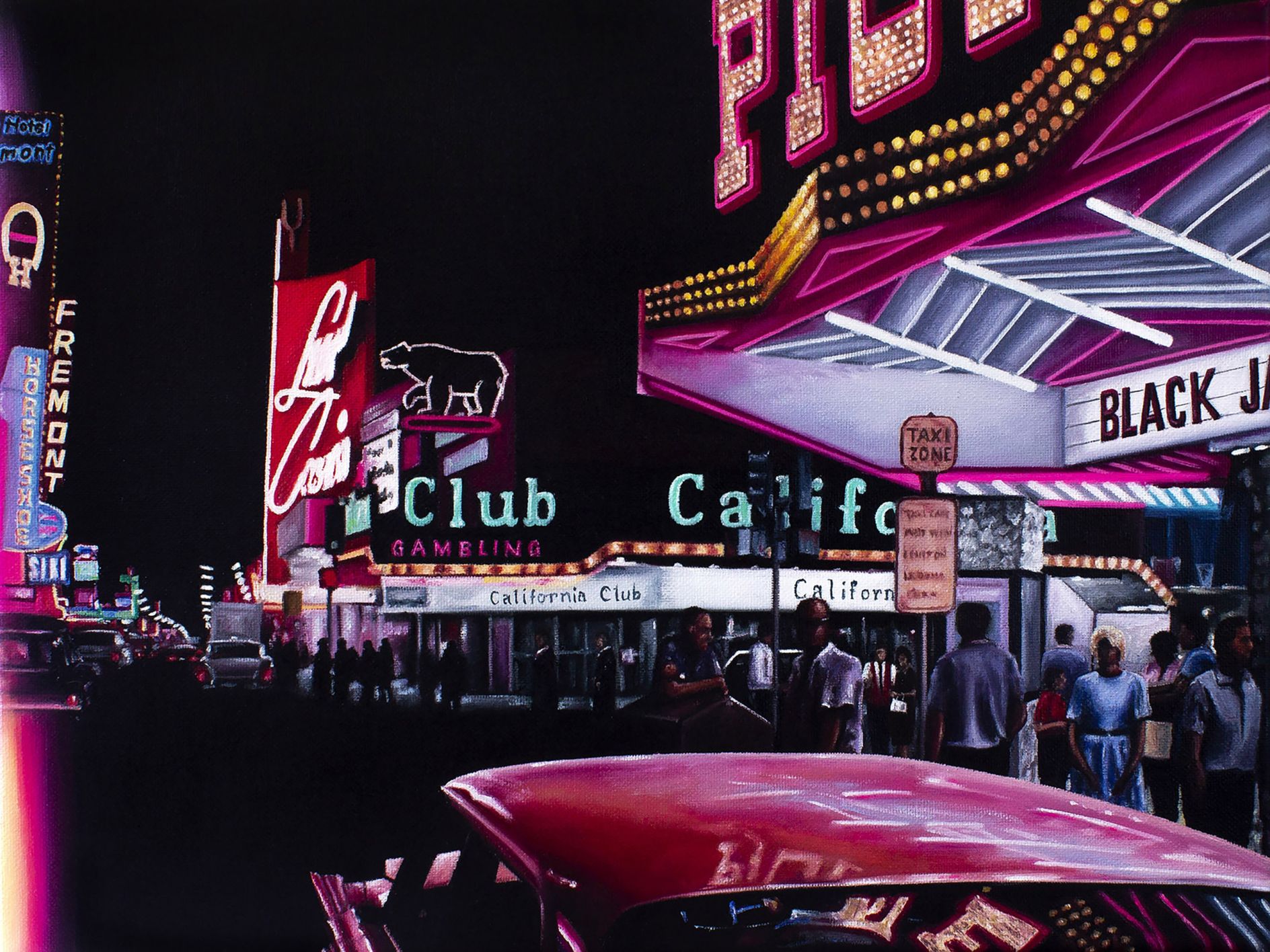 Paintings by Imogen Hawgood consider the darker side of American road ...