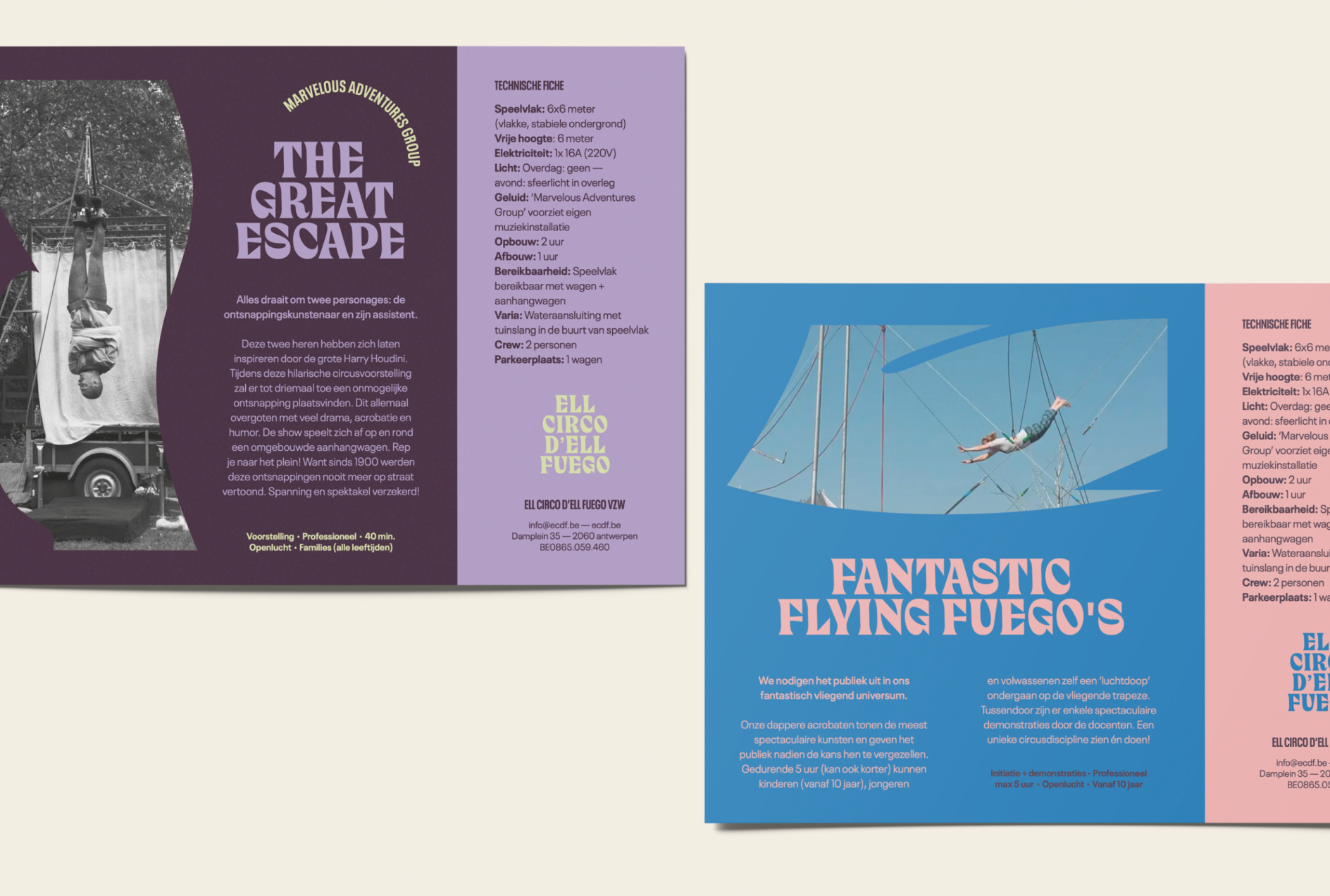 Circus school gets fired up by We Make's explosive new identity ...