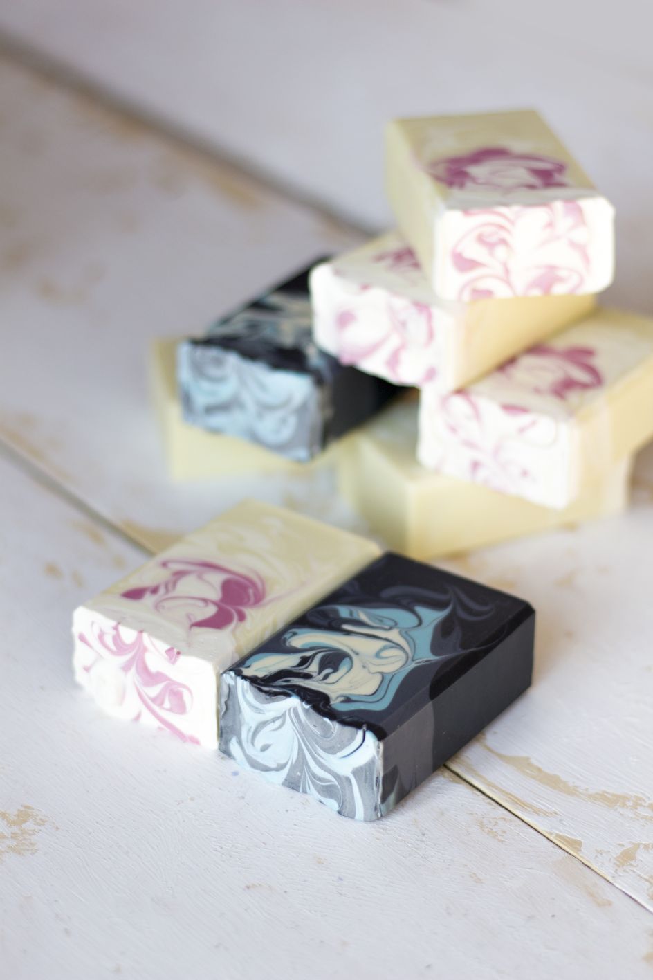 Stunning handmade soap that brings a whirlpool of fine art to your ...