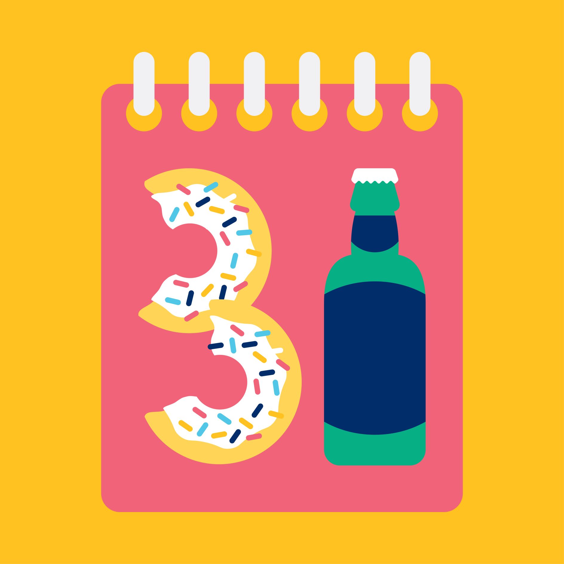 Timothy Hunt's witty, graphic art with simple shapes and bold colours ...