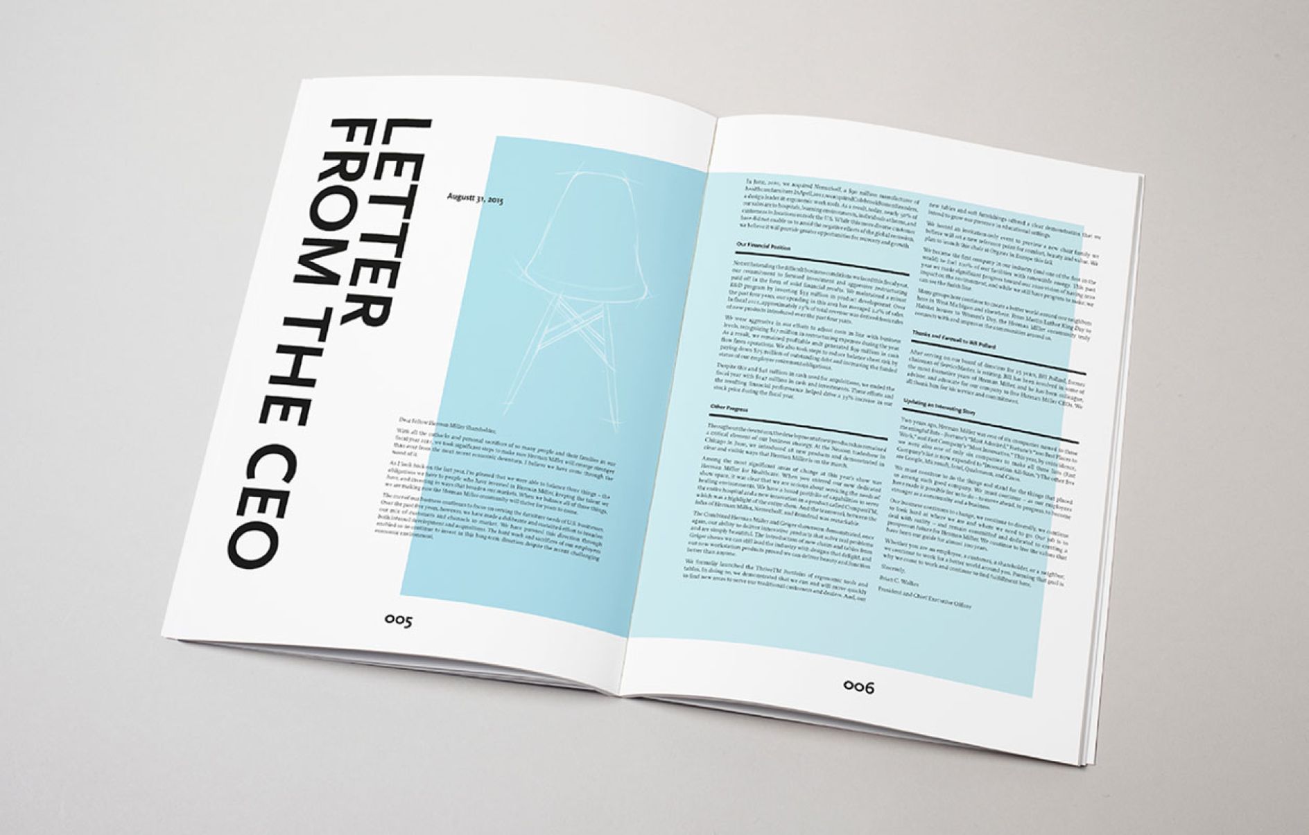 10 imaginative corporate reports designed by students | Creative Boom