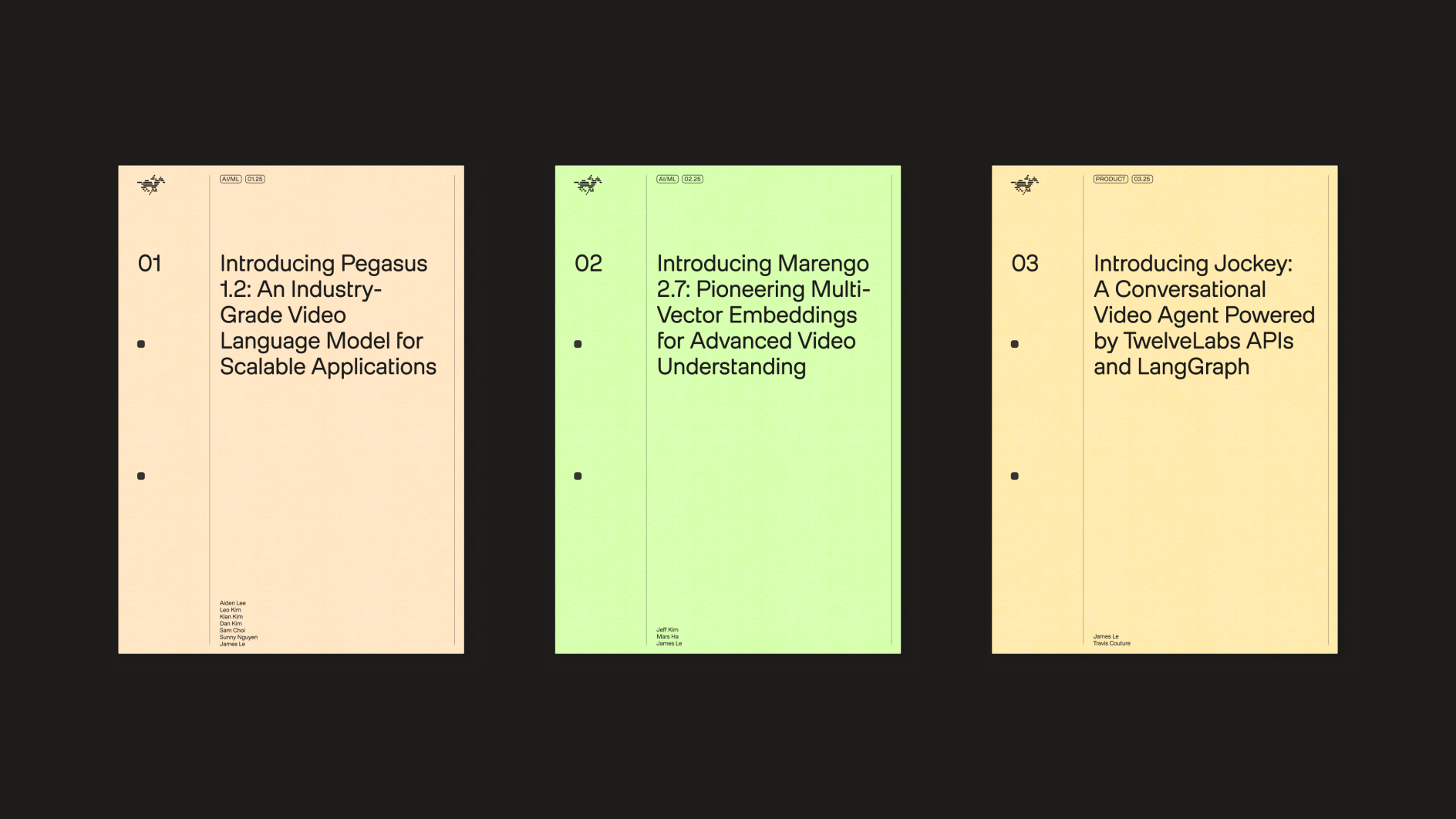 Pentagram crafts a smart, elegant identity for AI video pioneer ...