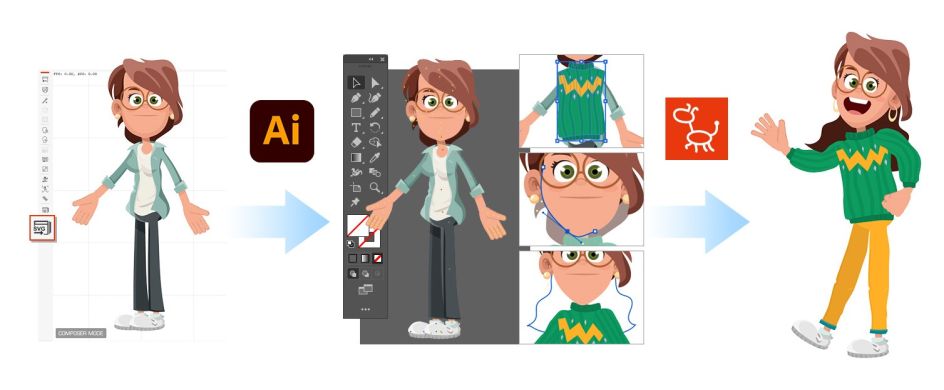 How Cartoon Animator 5 makes it easy for illustrators to become 2D ...