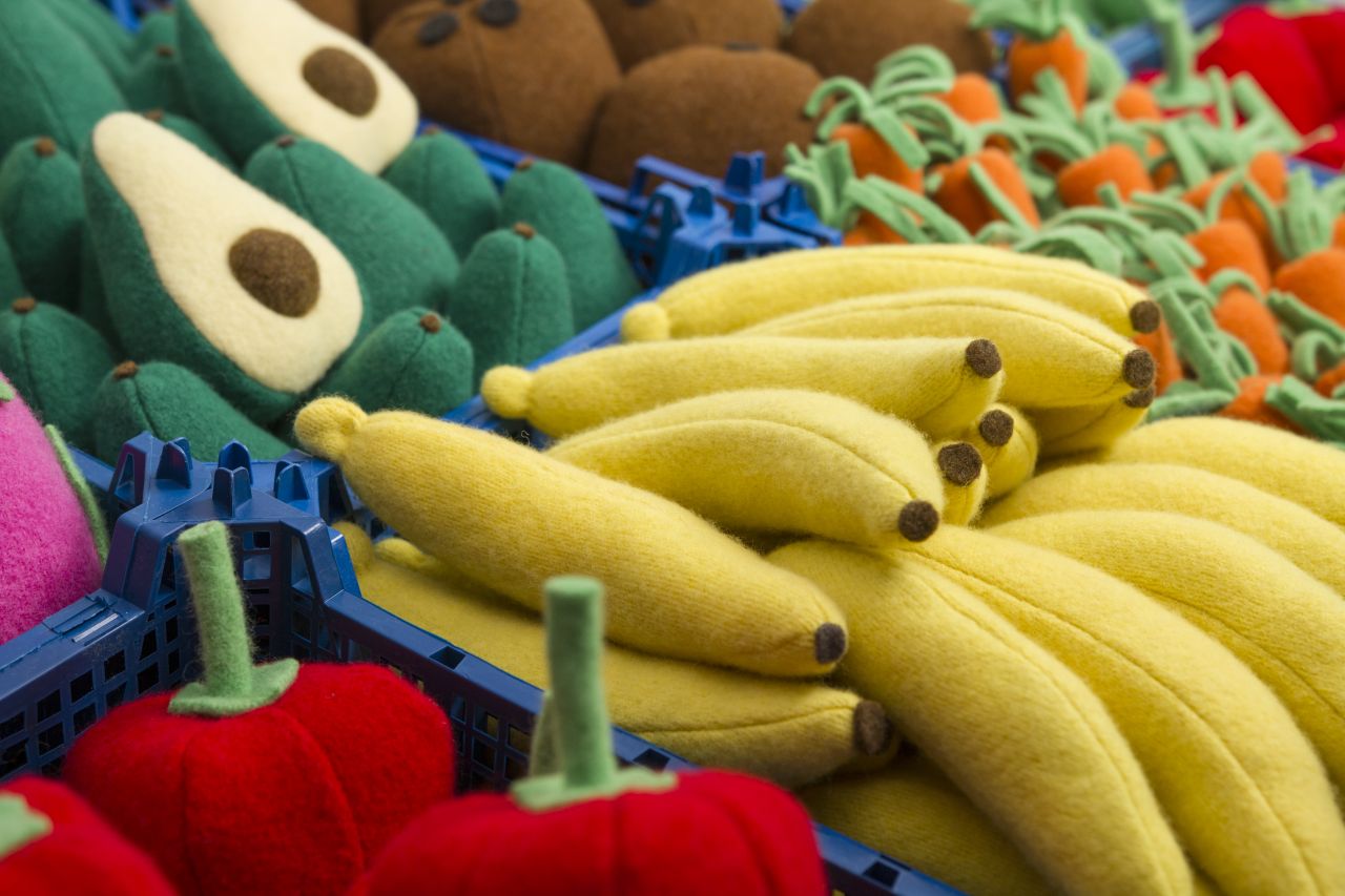 Jessica Dance crafts 300 colourful fruit and veg made entirely from ...