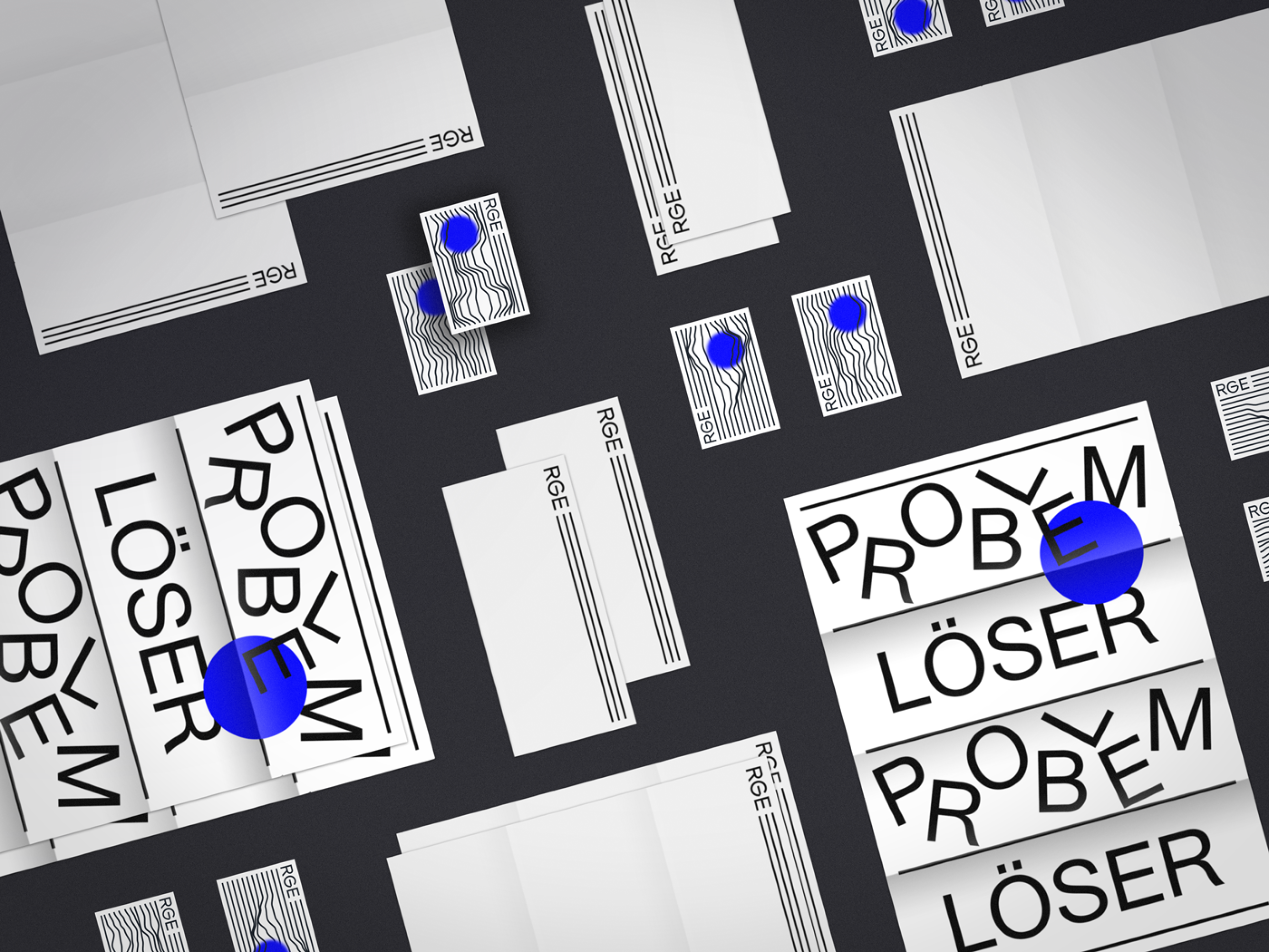 Munich-based agency Moby Digg's bold yet pared back corporate identity ...