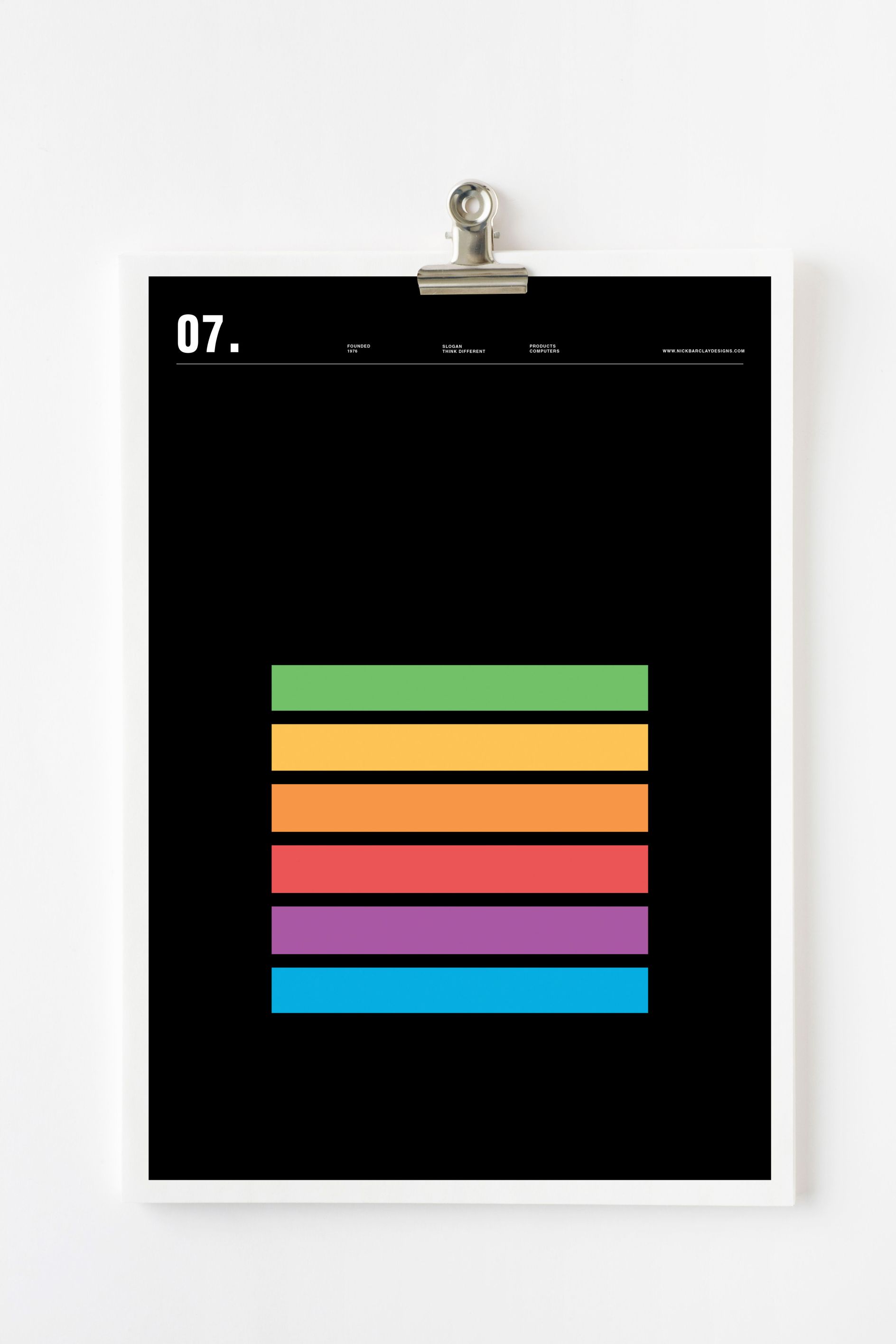 Minimalist posters of some of the world's most famous logos | Creative Boom