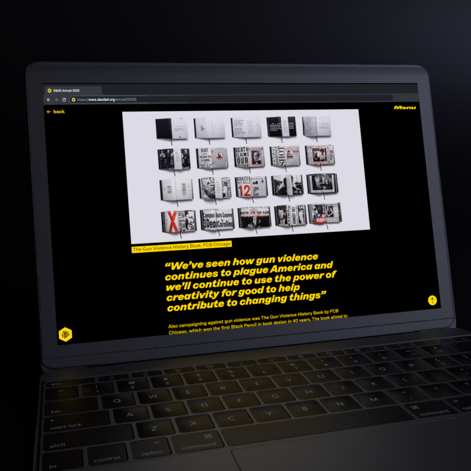Studio Dumbar-designed D&AD Annual 2020 has gone digital – and it's ...