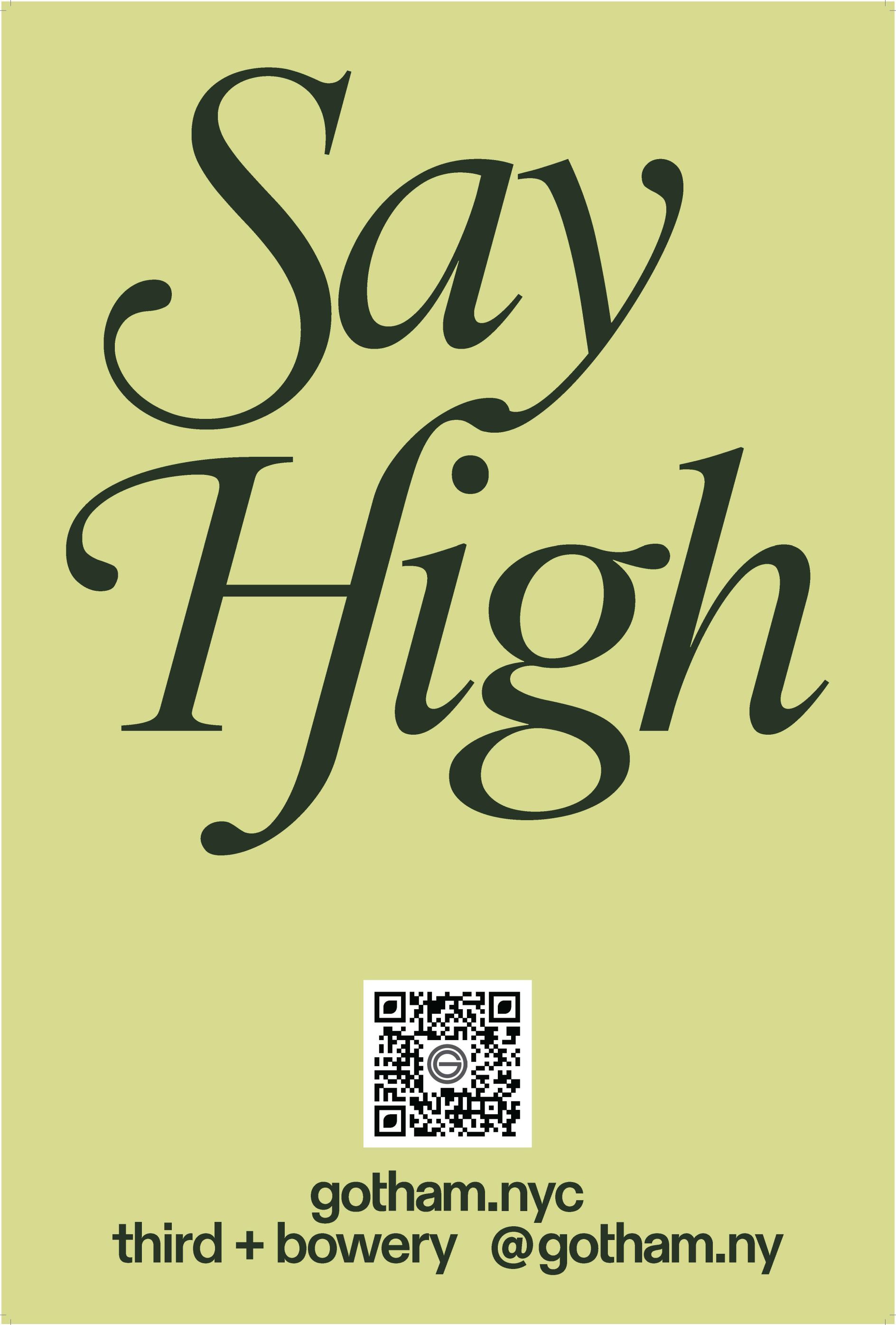 'Say High': Gotham's new campaign aims to celebrate and destigmatise ...