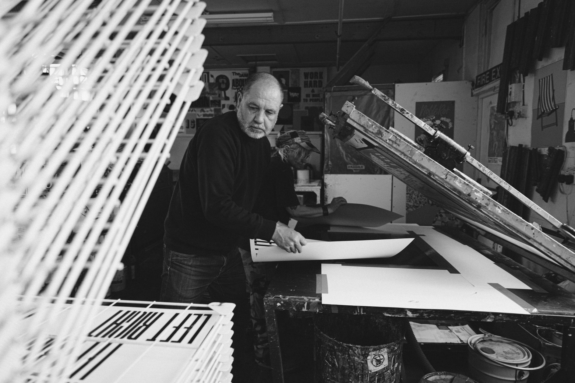 Anthony Burrill uses typography to visualise the work of rock's ...