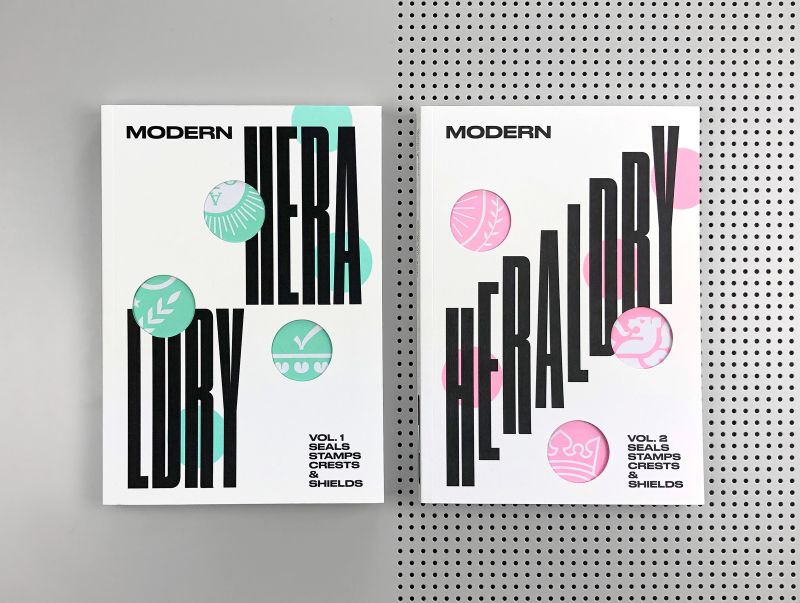 Counter-Print's latest Modern Heraldry is a book featuring seals ...
