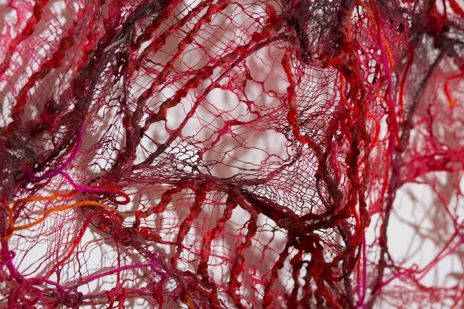 Intricate abstract sculptures by Nnenna Okore inspired by veins, roots ...
